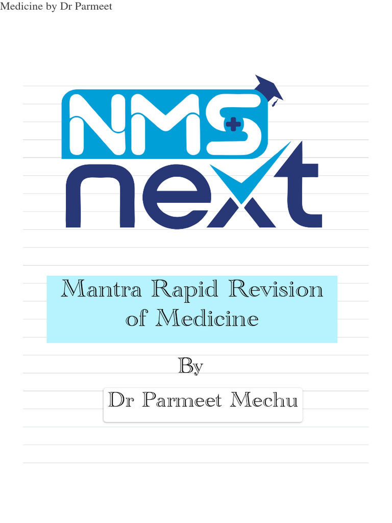 Nms Cardio Medicine by DR Parmeet PDF | PDF | Atrium (Heart) | Myocardial Infarction