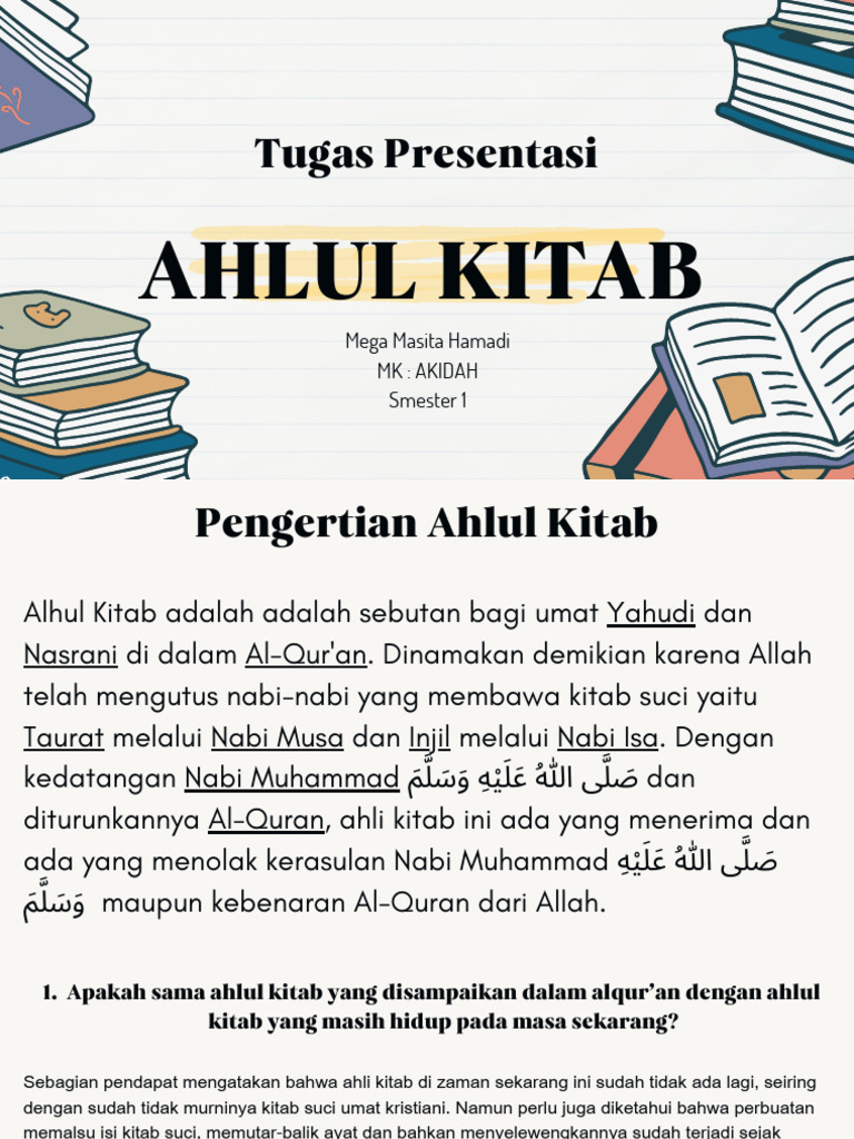 Ahlul Kitab | PDF