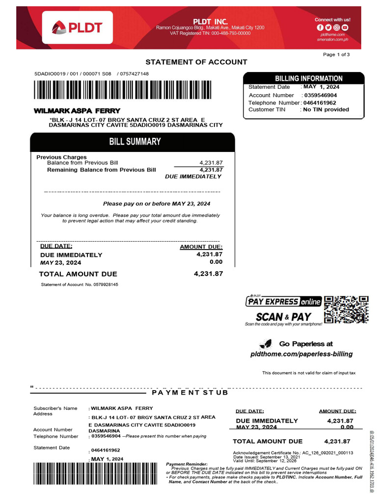 Cosmo Proof of Address | PDF | Credit Card | Payments