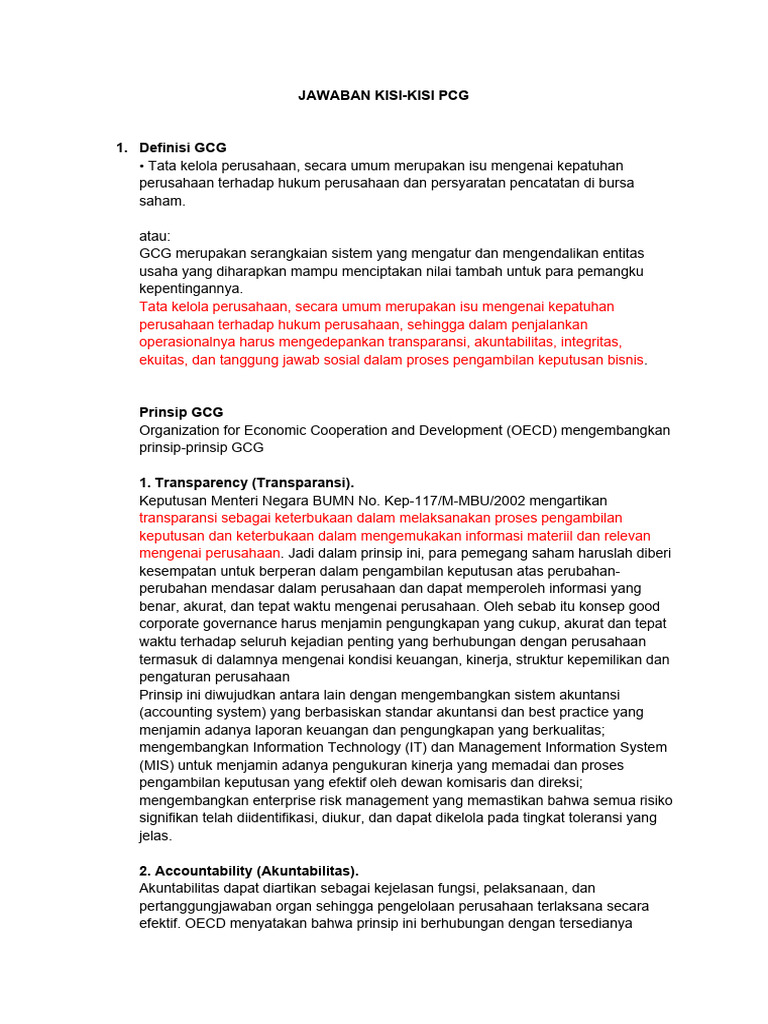 KISI2 PCG Dan Stabis | PDF