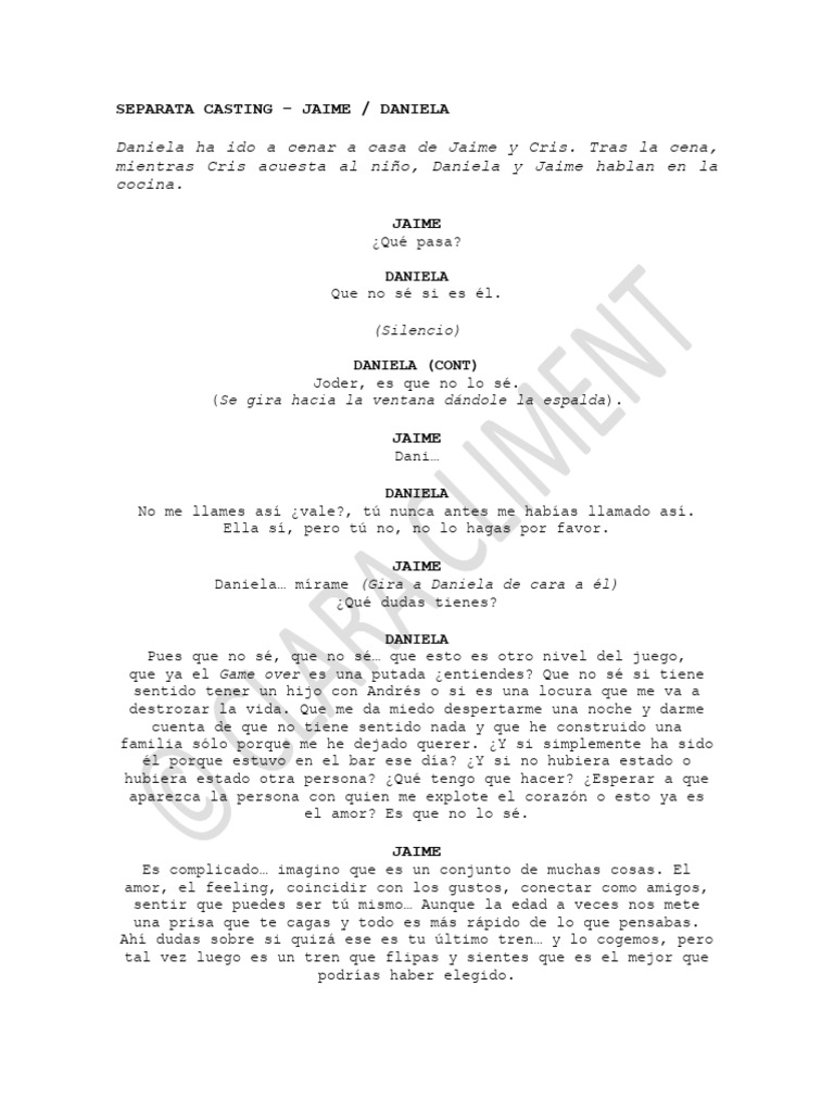 Separata Casting | PDF