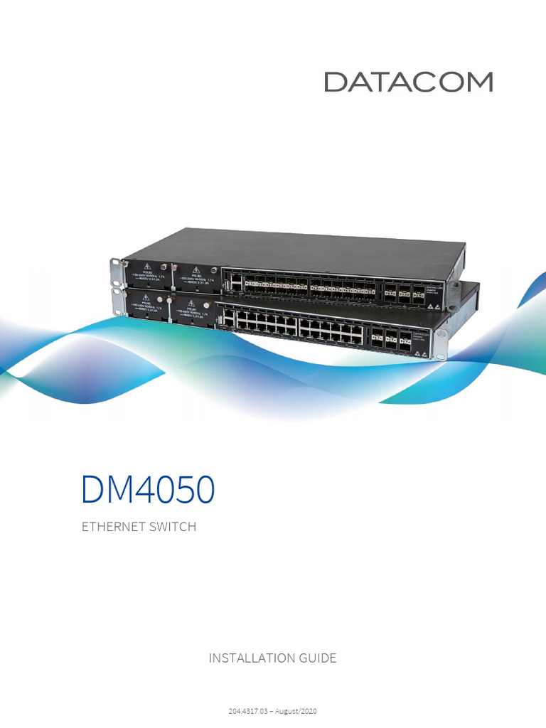 204.4317.03 - DM4050 - Installation Guide | PDF | Command Line Interface | Manufactured Goods
