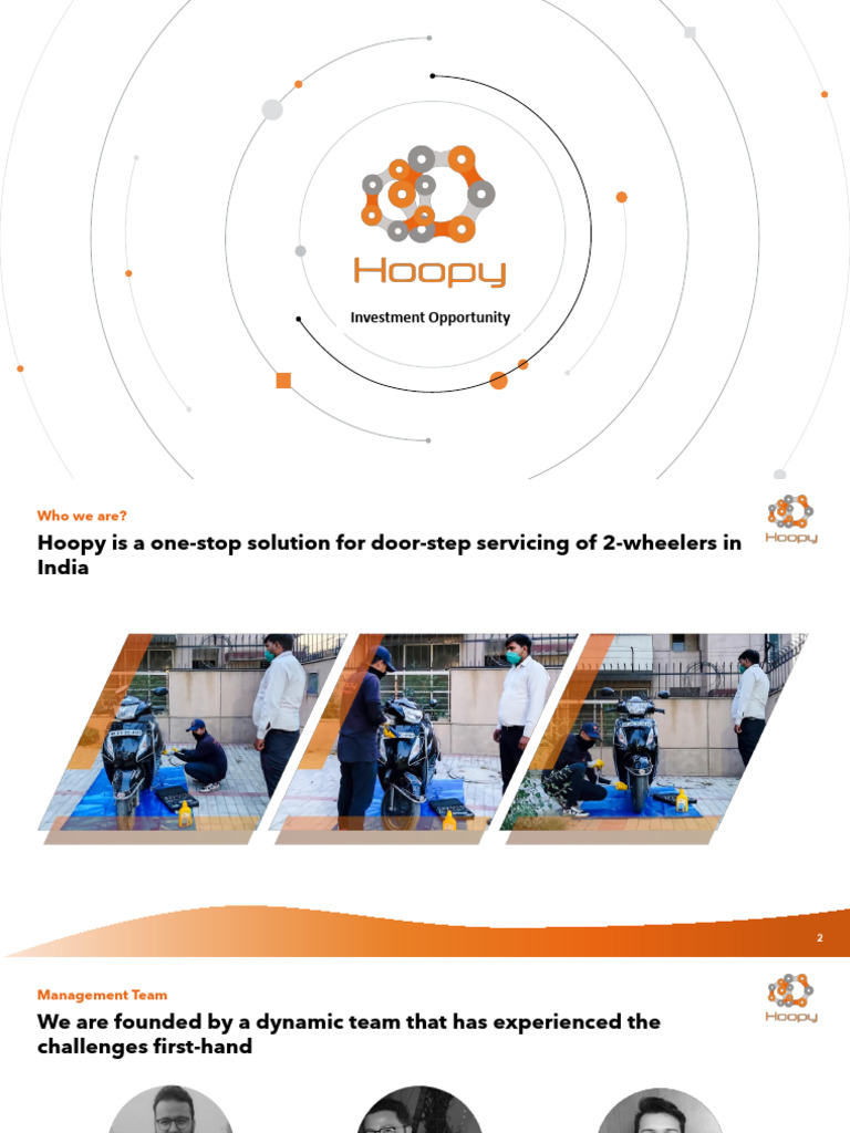 Hoopy - PreSeries A - Investment Deck - Nov21 | PDF | Marketing | Pricing