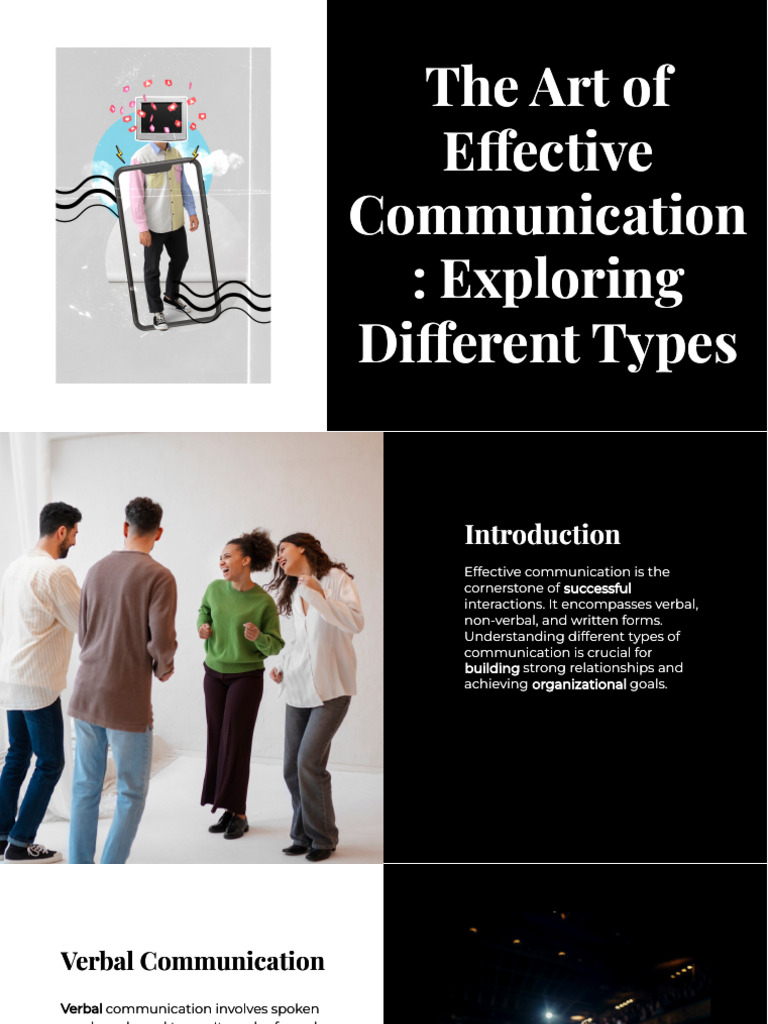 Slidesgo The Art of Effective Communication Exploring Different Types ...