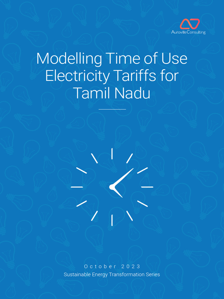 Time of Use Electricity Tariffs | PDF | Solar Power | Wind Power
