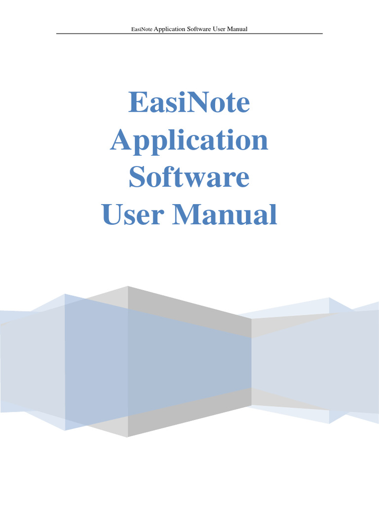 EasiNote User Guide V2.4.2 - F | PDF | Hyperlink | Icon (Computing)