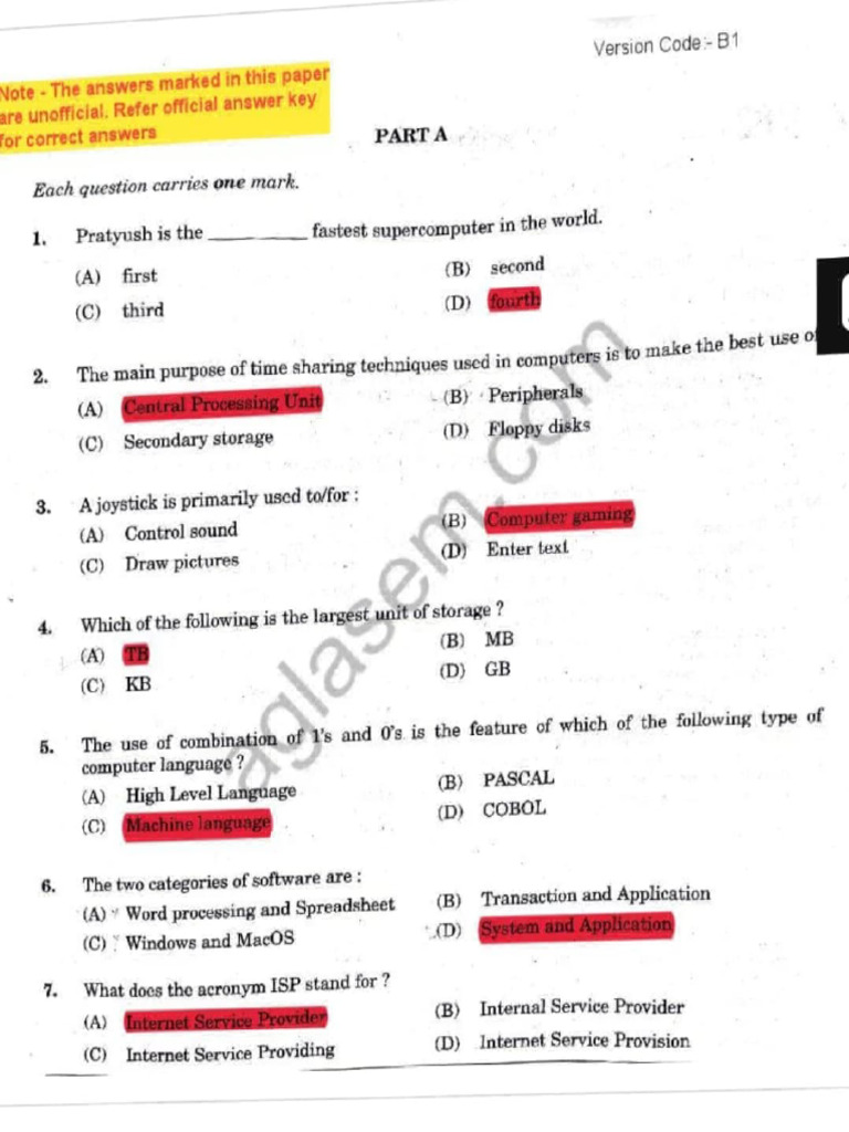 MCA paper 2023 | Download Free PDF | Application Software | Computer Virus