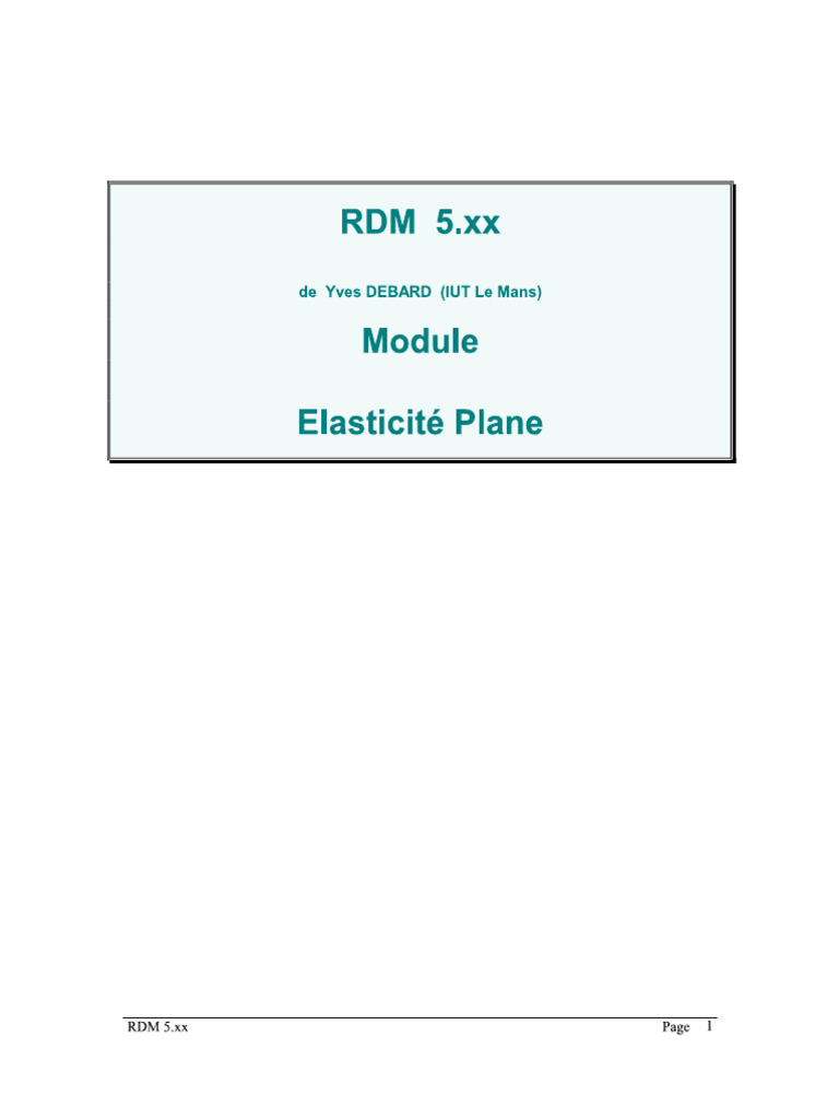 RDM 5 | PDF