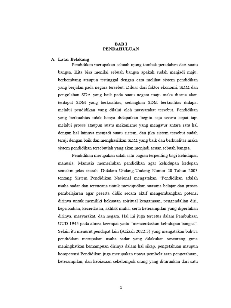 SKRIPSI GII 9 Juni | PDF | Karier & Perkembangan