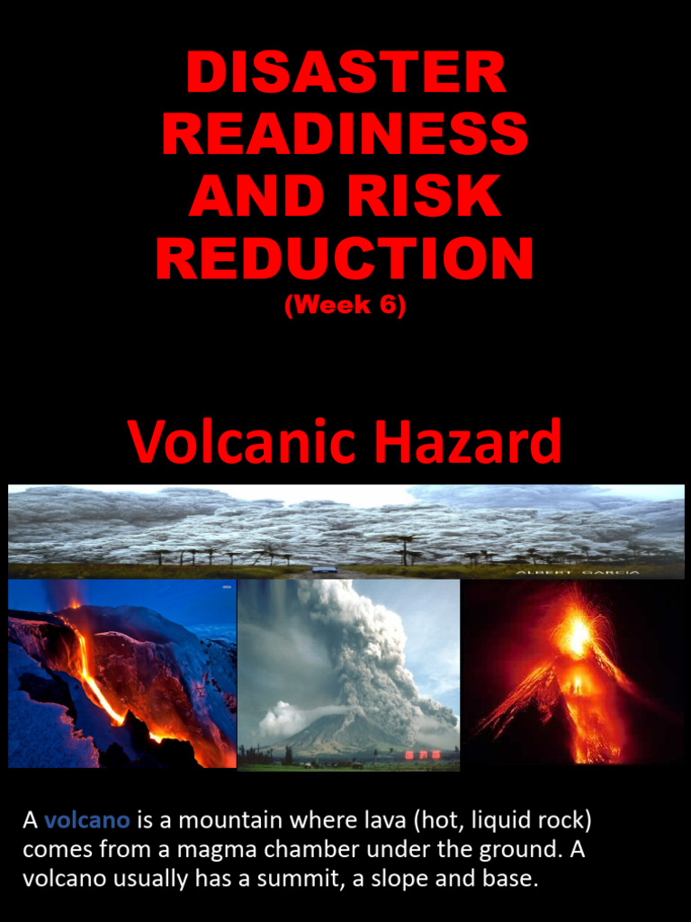 DRRR Week 7 Lesson 1 Volcanic Hazard | PDF | Volcano | Types Of ...