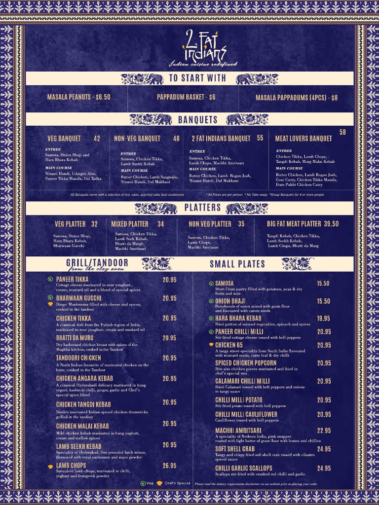 Highgate Dine in Menu 02 | PDF