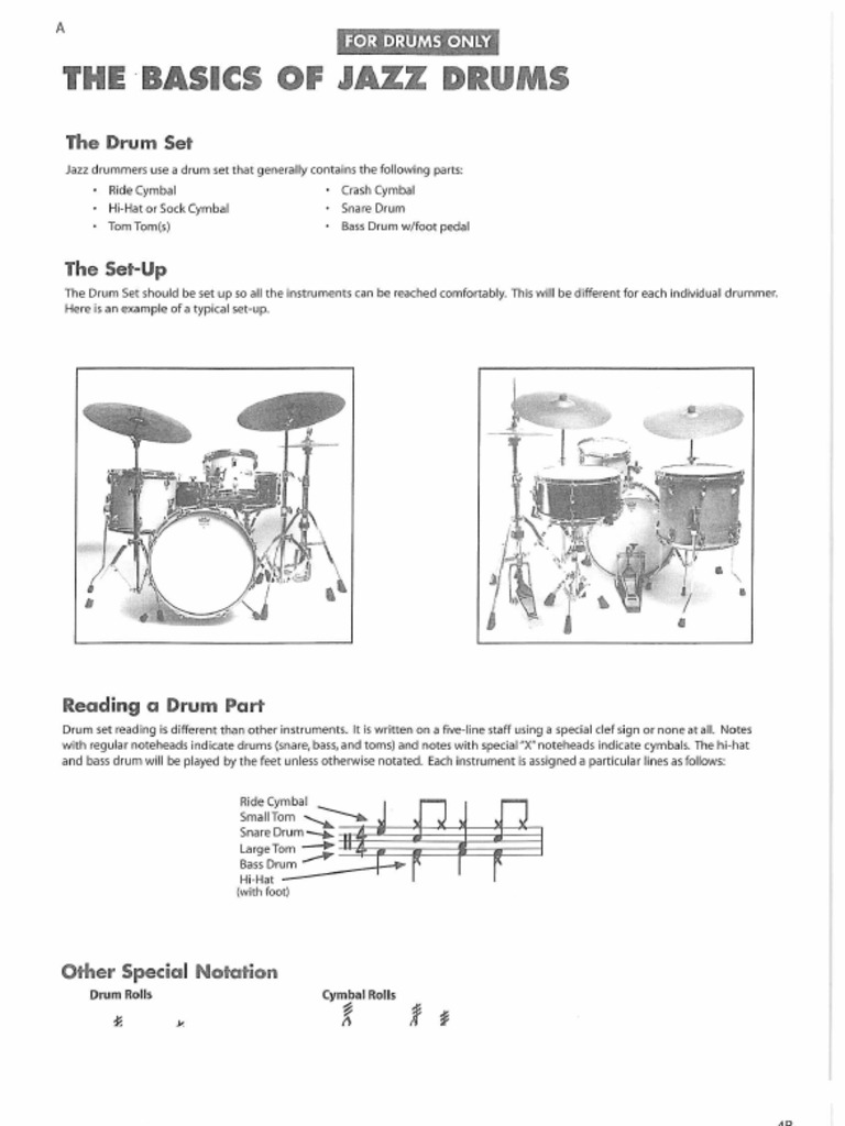 Drum Book 1-8 | PDF