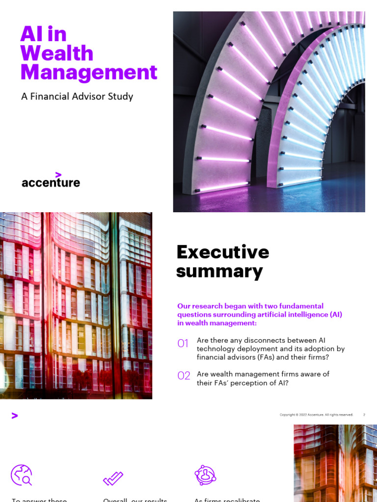 Accenture Wealth Management Ai All Systems Go | PDF | Artificial ...