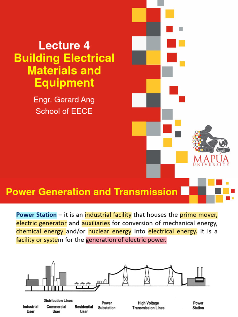 Engineering Utilities Lecture 4 | PDF | Fuse (Electrical) | Switch