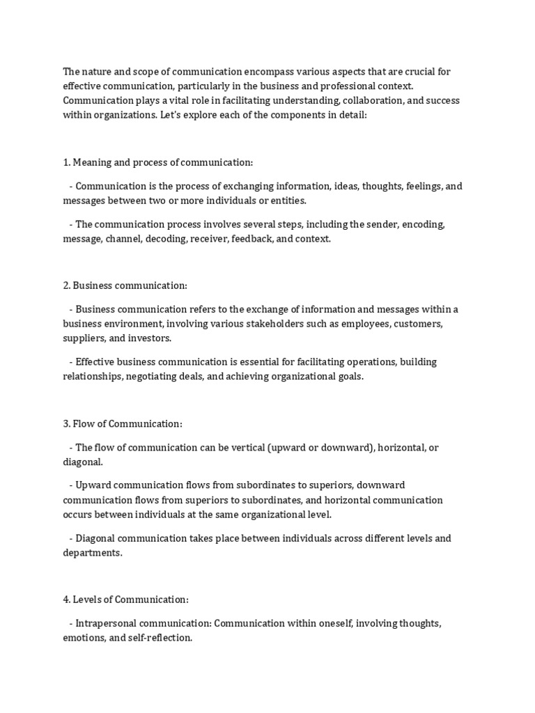 Business Communication. | Download Free PDF | Communication | Nonverbal ...