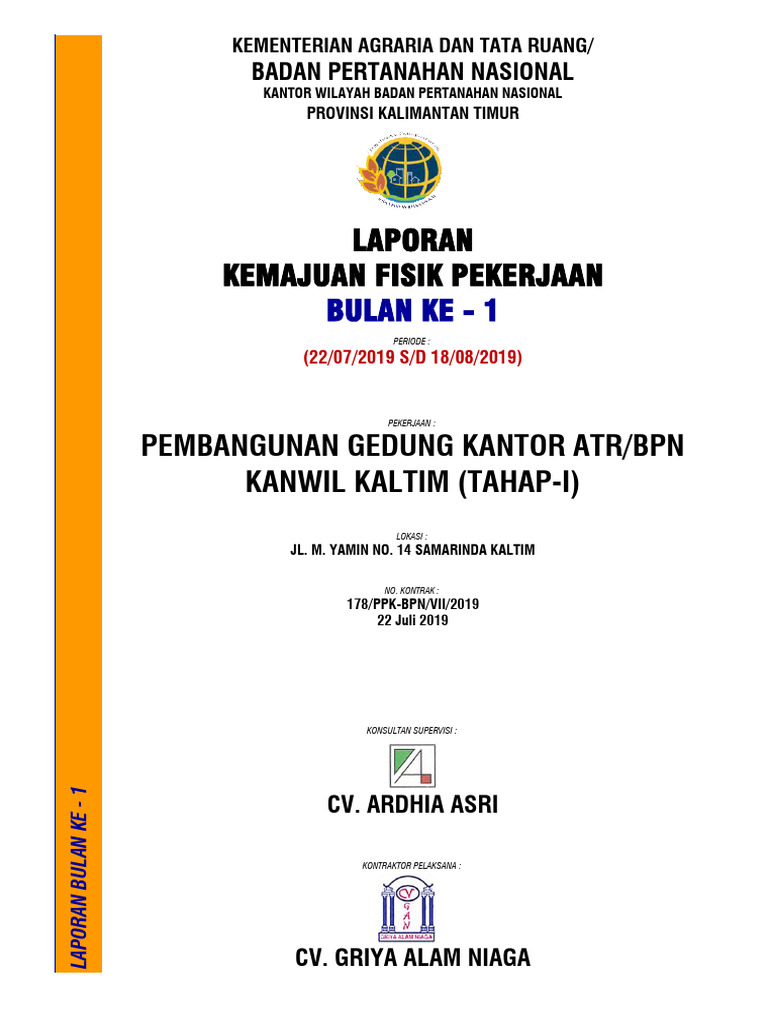 LAP. BULAN 1_compressed | PDF