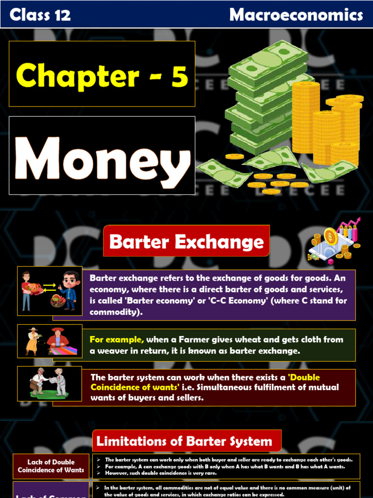 CHAPTER 5 Economics | PDF | Money Supply | Money