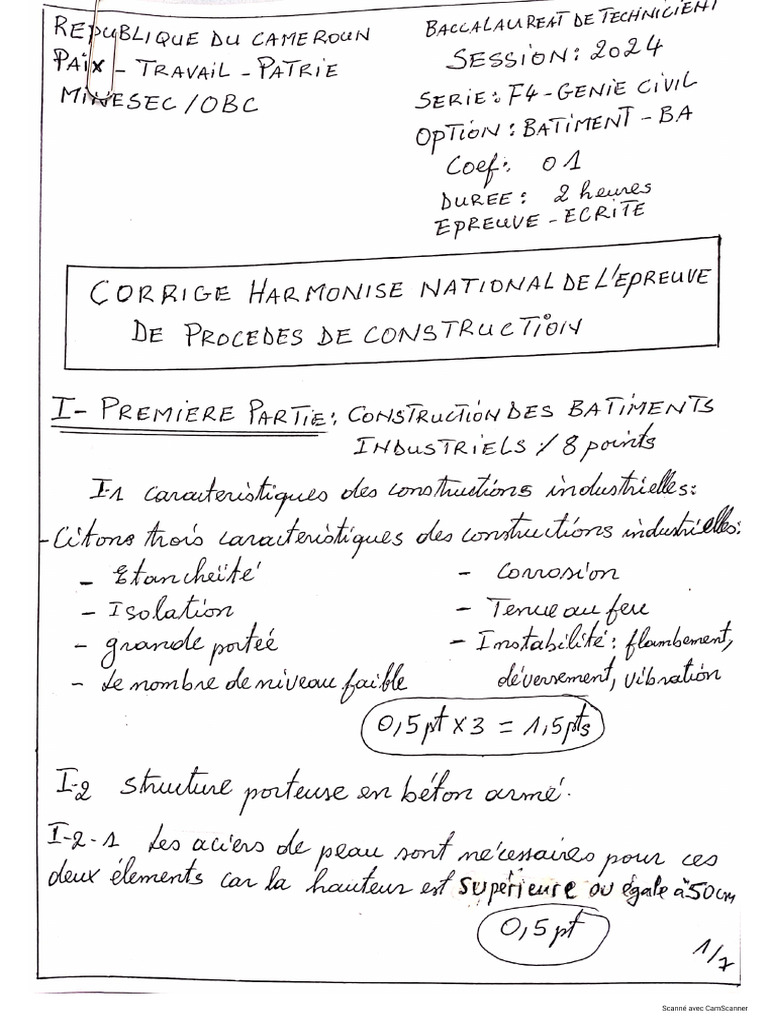 Corrige PDC Bacc F4ba 2024 | PDF