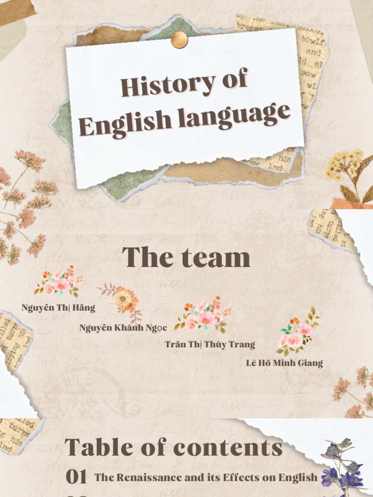 History of English language | PDF | English Language | Latin