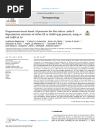 Beef Cow Synchronization Protocols | PDF | Cattle | Land Management