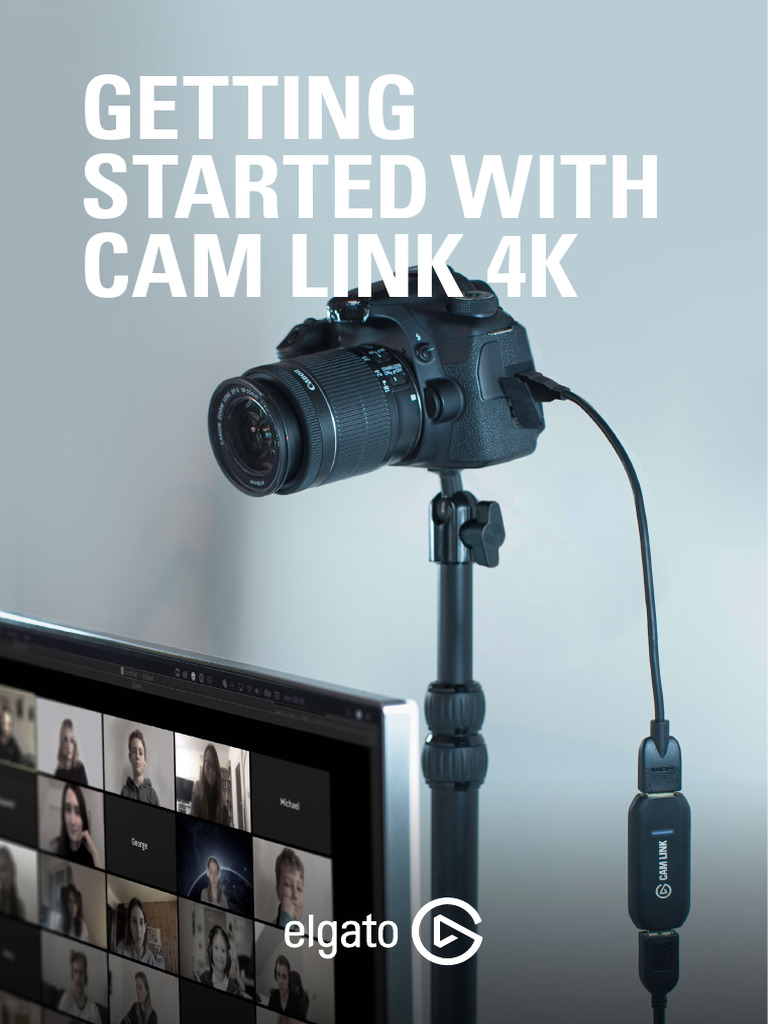 Getting Started Guide Cam Link 4K | PDF | Digital Single Lens Reflex ...