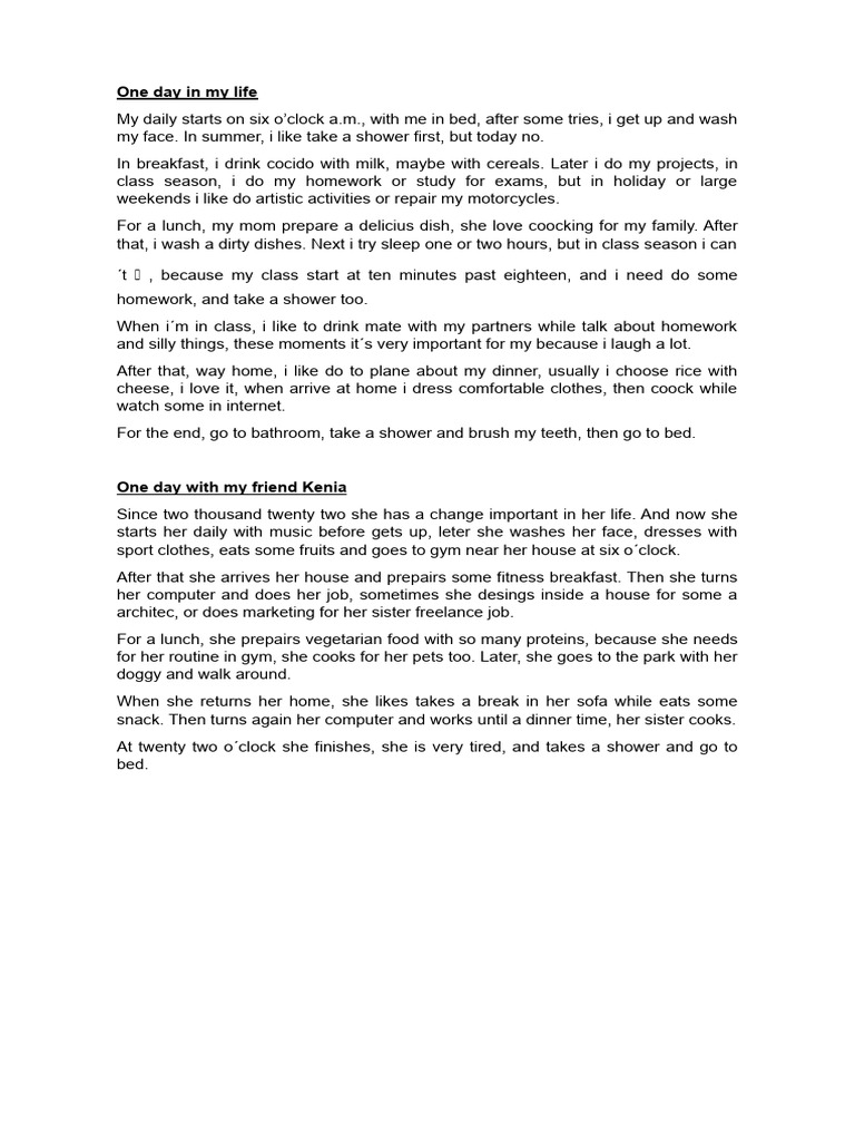 ingles practico evaluativo | PDF