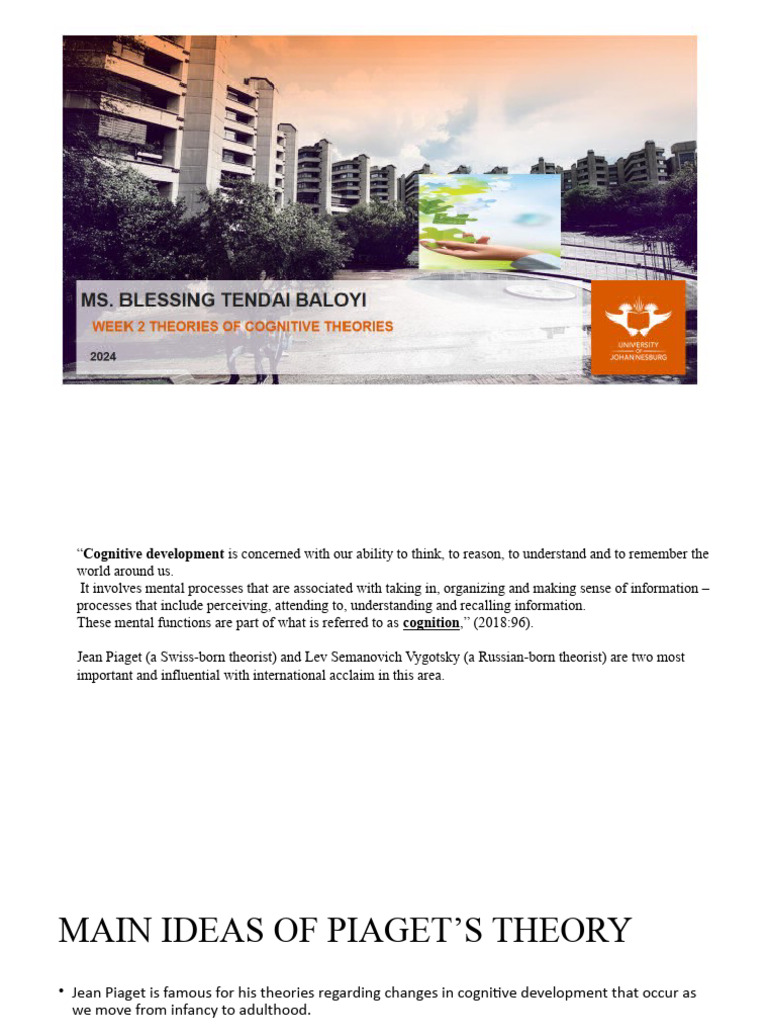 Week 2 Unit 1 | PDF | Cognitive Development | Learning