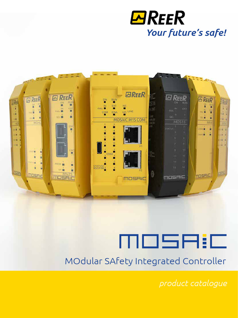 Mosaic Safety Integrated Controller Guide | PDF | Relay | Electrical ...