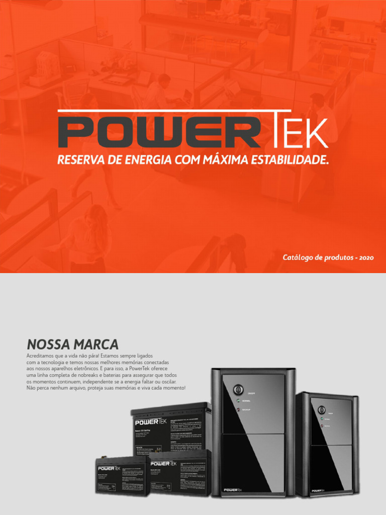 Power Tek Catalogo | Download grátis PDF | Eletromagnetismo | Energia ...