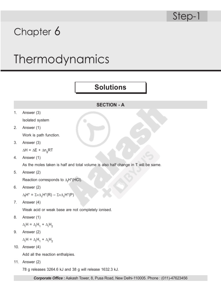 6 Thermodynamics | Download Free PDF | Heat | Physical Quantities