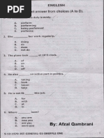 Sample Test Papers JST HST PST | PDF | Mass | Force