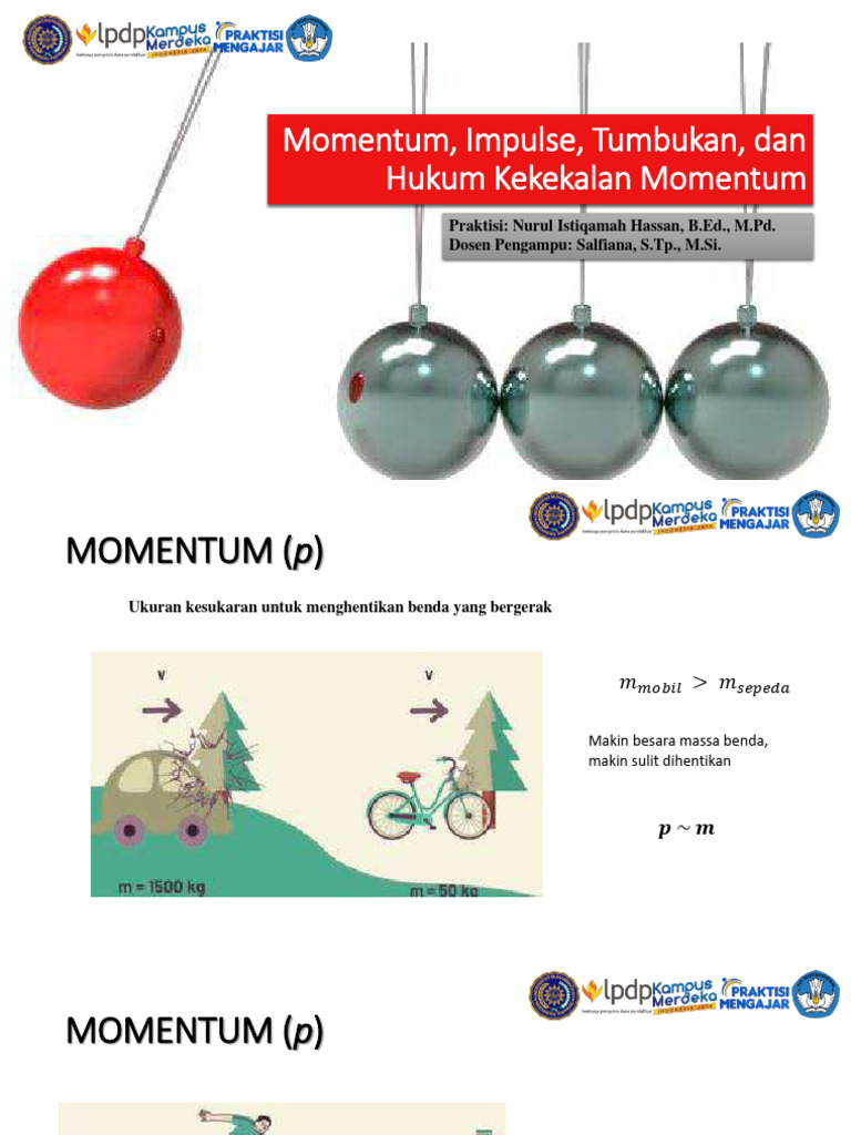 Fisika Momentum dan Impuls | PDF