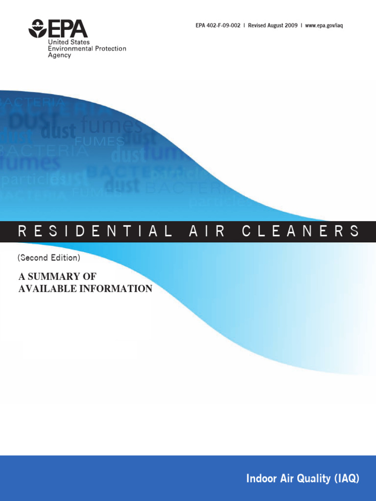 EPA_residential_air_cleaning_devices | Download Free PDF | Particulates ...