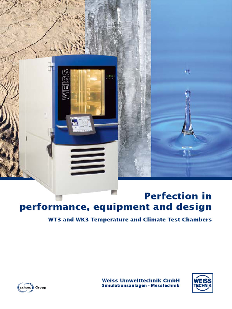 Câmara Climática - Weiss - WT3 - WK3 - E | PDF | Humidity | Computer Network
