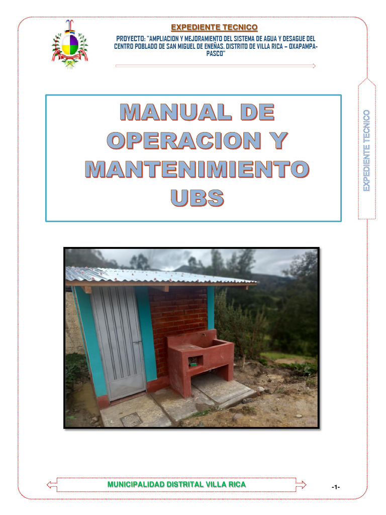 Manual de O&m - Ubs | PDF | Tap (Válvula) | Baño