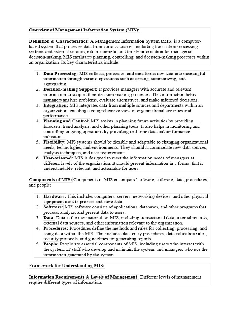 Sad Unit - 5 | Download Free PDF | Decision Making | Management Information System