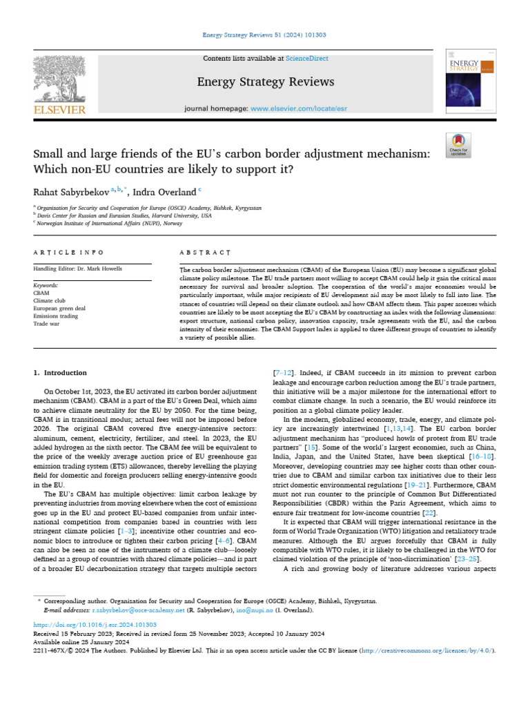 Which non-EU Countries Are Likely To Support It | PDF | European Union ...