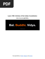 Polity Tricks & Mnemonics | PDF