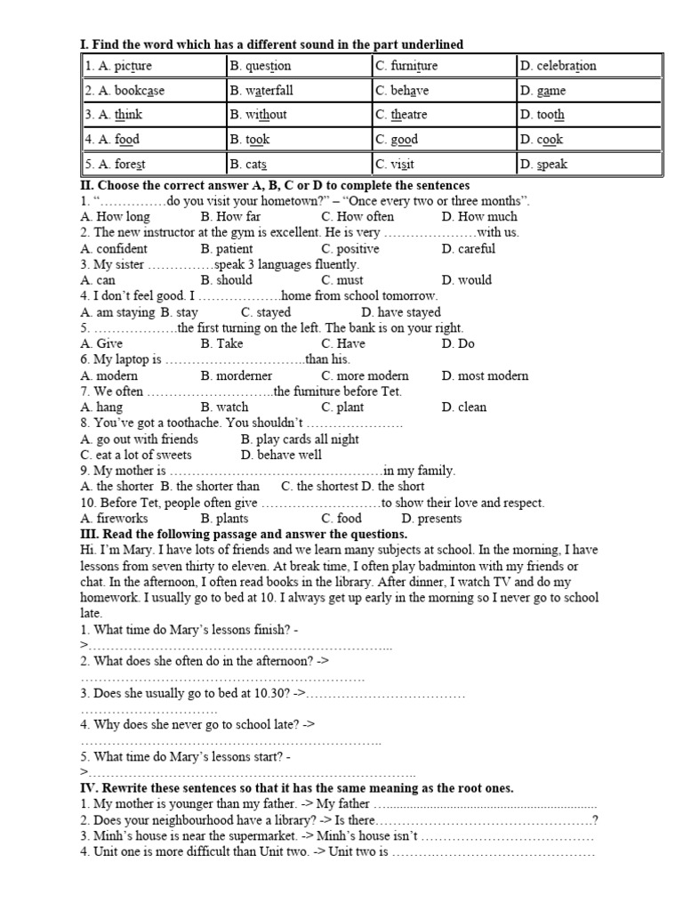 Thi HK L P 6 | PDF | Vietnam