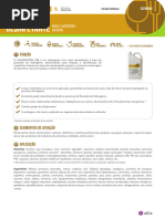 Peroxy 4D - Ficha Técnica | PDF | Desinfetante | Microbiologia