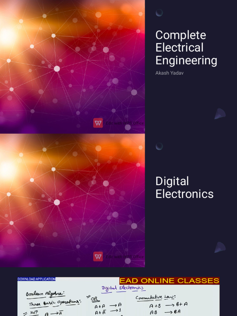 Complete Electrical Engineering | PDF | Electric Motor | Electrical ...