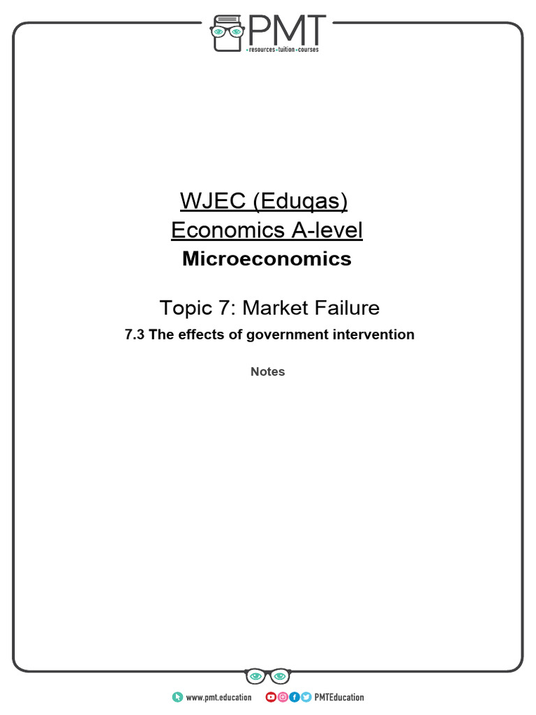 C) The Effects of Government Intervention | PDF | Market (Economics ...