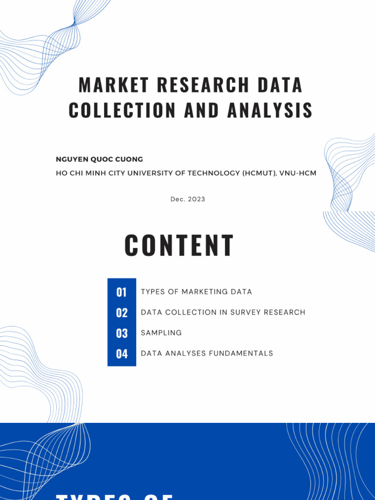 Lec5 - Marketing Research Data Collection & Analysis-2 | PDF