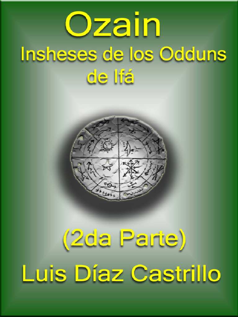 Ozain Insheses de Los Oduns de Ifa - Luis Diaz Castrillo PDF | PDF