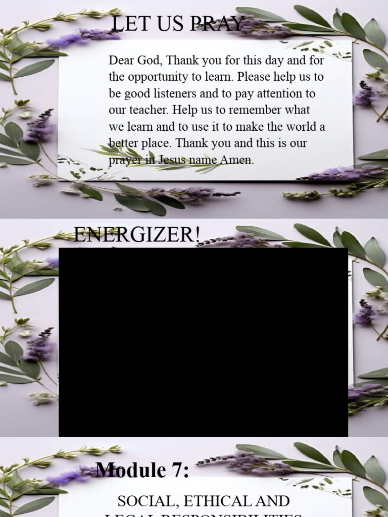 Presentation Educ 7 Lesson 7 | PDF | Copyright | Intellectual Property