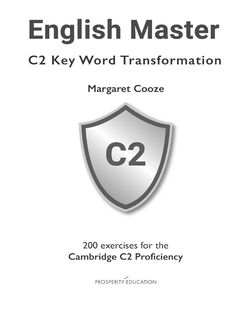 English+Master+C2+ +Key+Word+Transformation | Download Free PDF ...