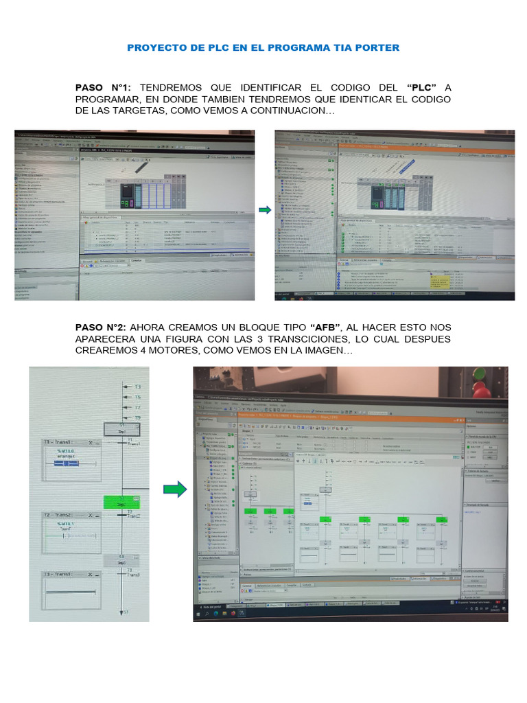 Proyecto de PLC en El Programa Tia Porter | PDF