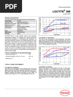 LOCTITE 243 Technical Data Sheet | PDF | Nut (Hardware) | Viscosity