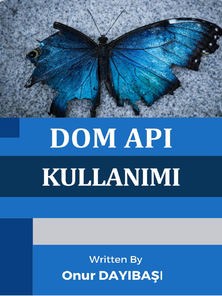 DOM API Kullanimi 002 | PDF