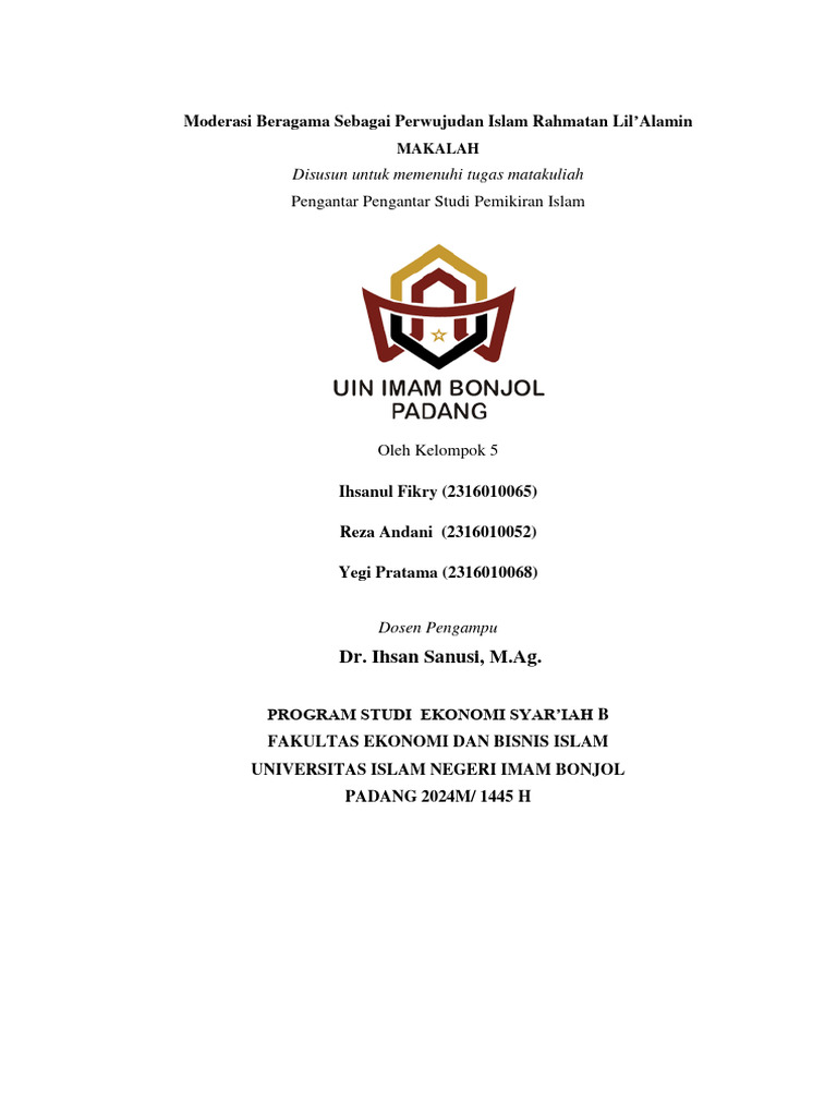 Makalah Pspi Kel 12 | PDF